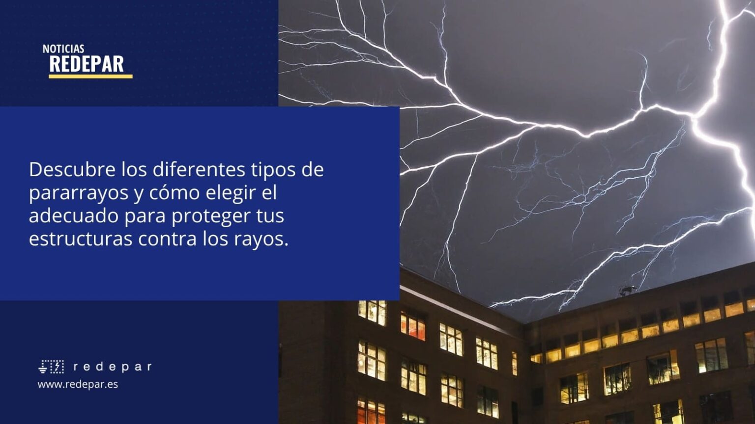 4 tipos de pararrayos: guía completa | Redepar